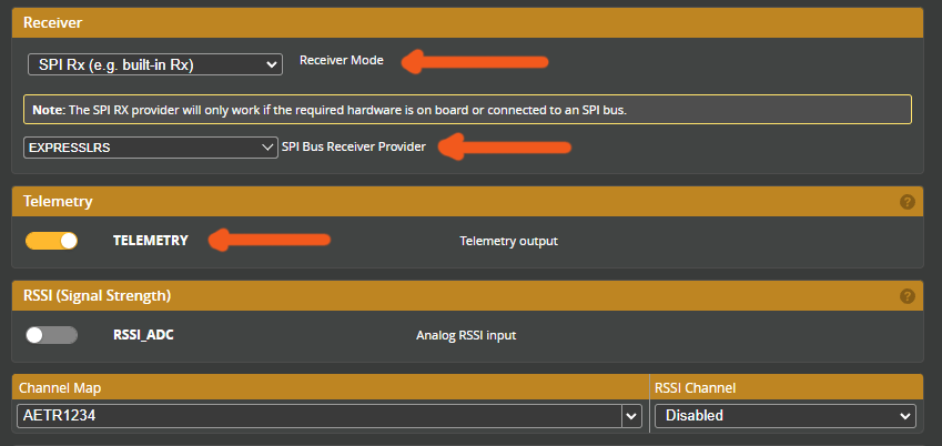 SPI Receivers - ExpressLRS