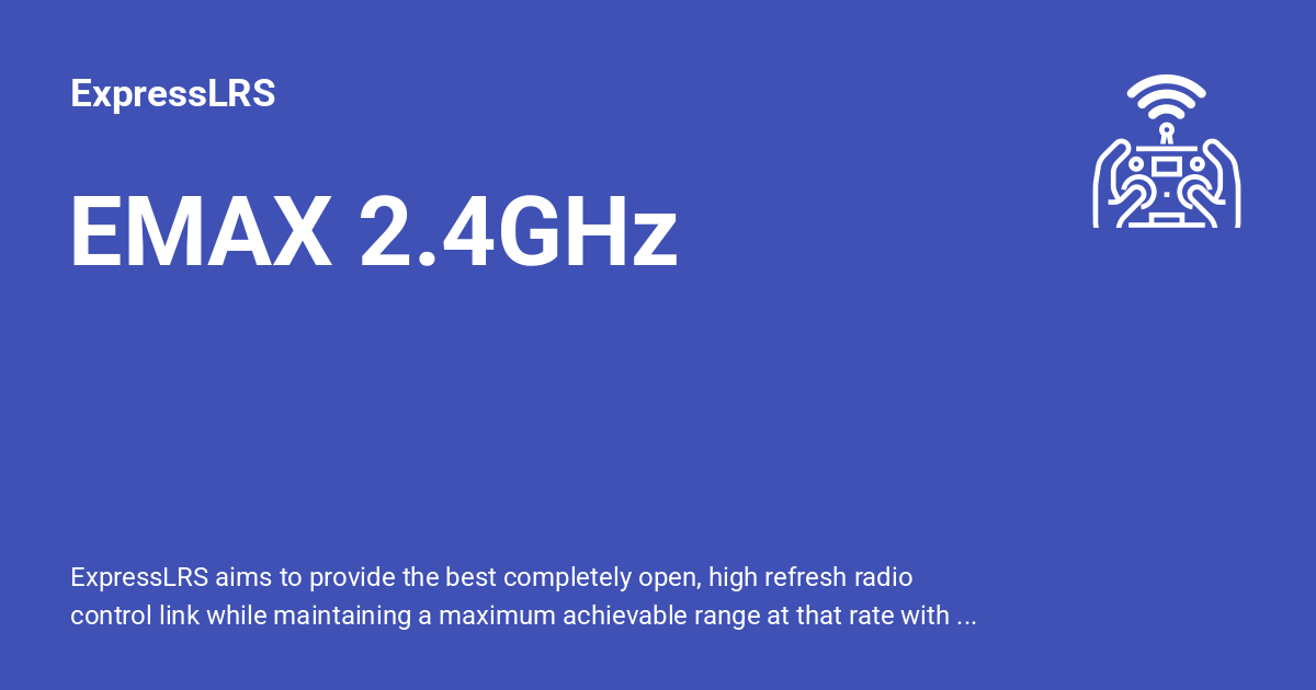 EMAX 2.4GHz - ExpressLRS