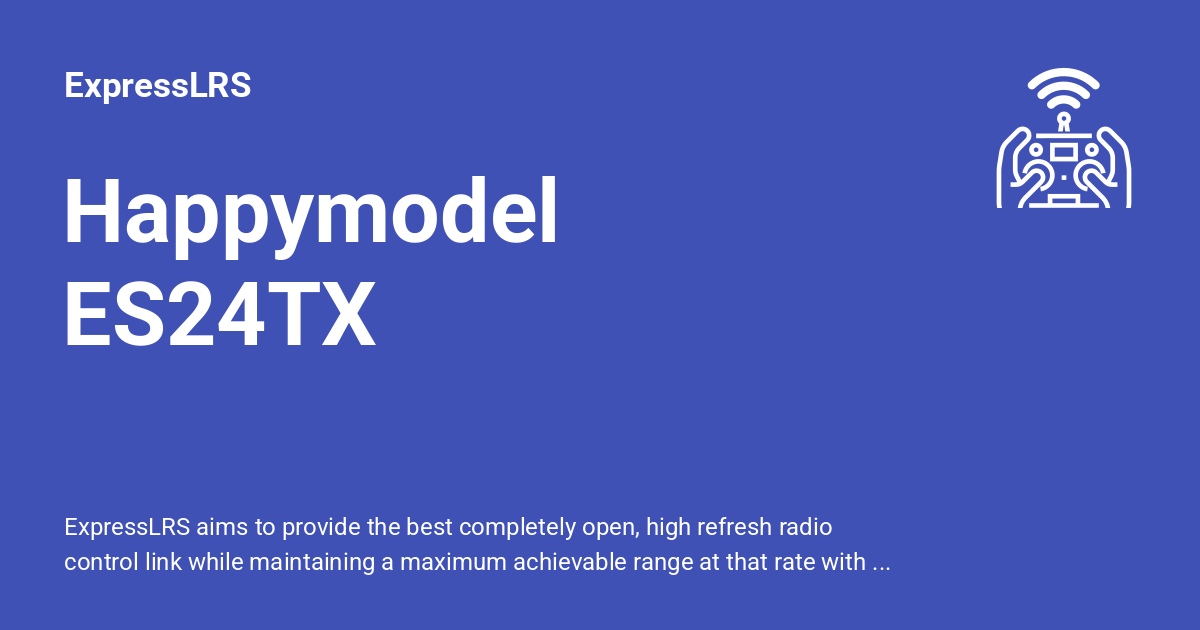Happymodel ES24TX - ExpressLRS